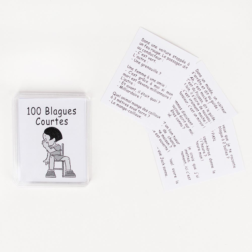 100 Blagues Courtes | magasindejouets.com